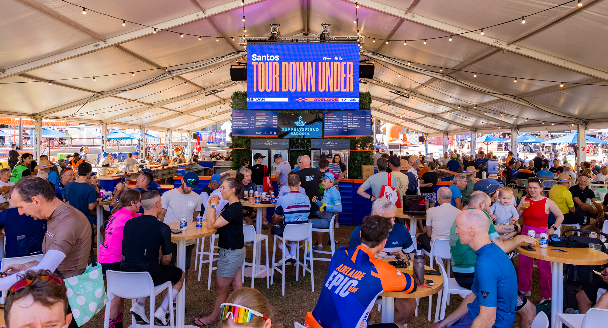 City of Adelaide Tour Village | Santos Tour Down Under, Event | T...